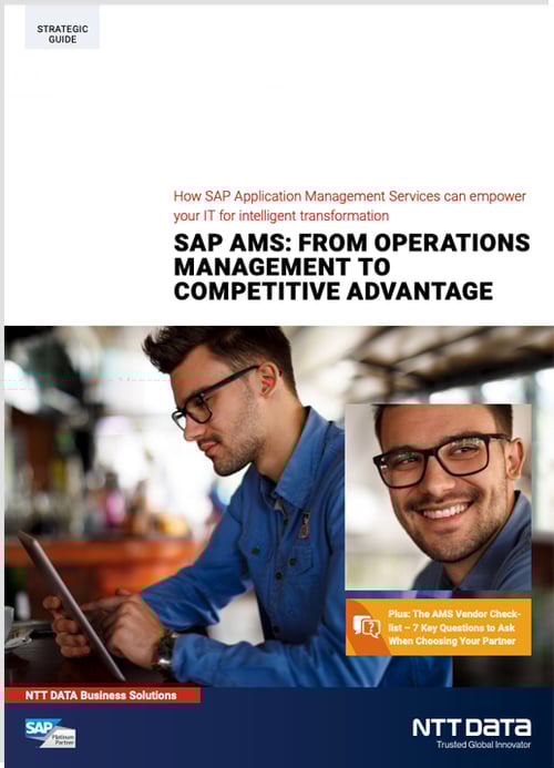 Strategic Guide: SAP Application Management Services | NTT DATA Business Solutions